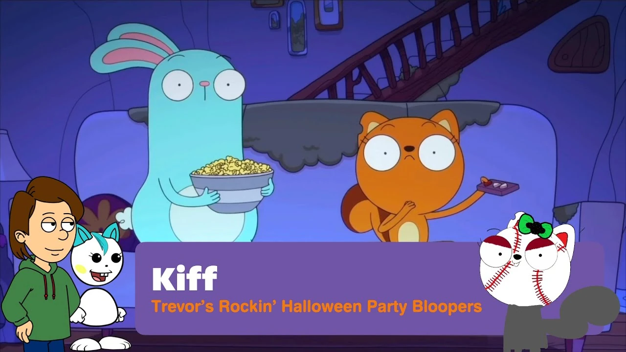 I made a bloopers video on Kiff's Halloween episode! What do you think ...