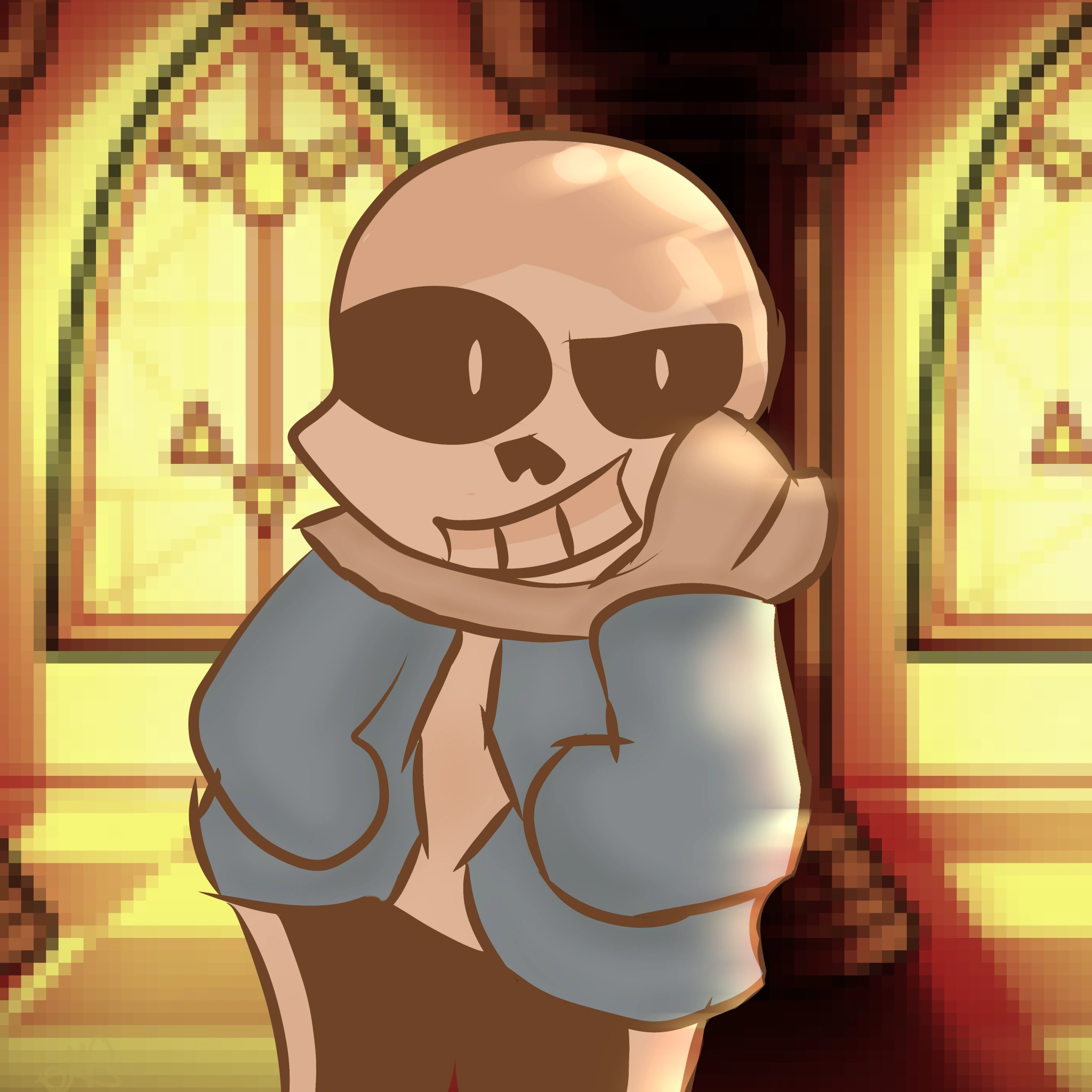 Took a while sorry, but sans | Fandom