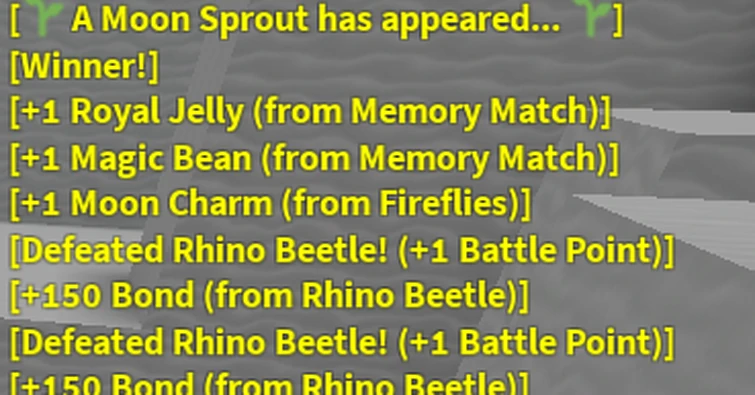 not sure if this is rare but two natural moon sprouts spawned | Fandom