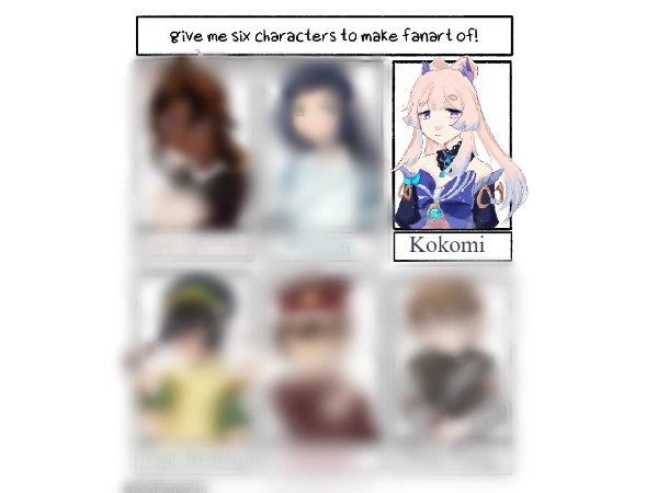 Kokomi Chibi Fanart | Fandom