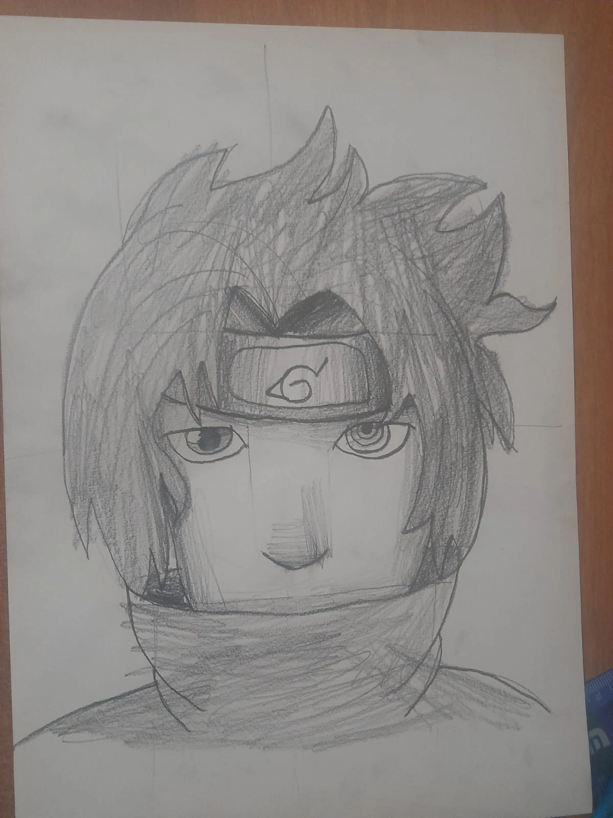Our sketch of Sasuke | Fandom