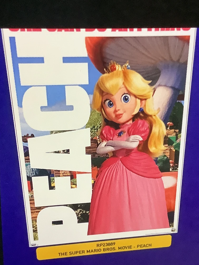 Princess peach poster at hobby lobby | Fandom