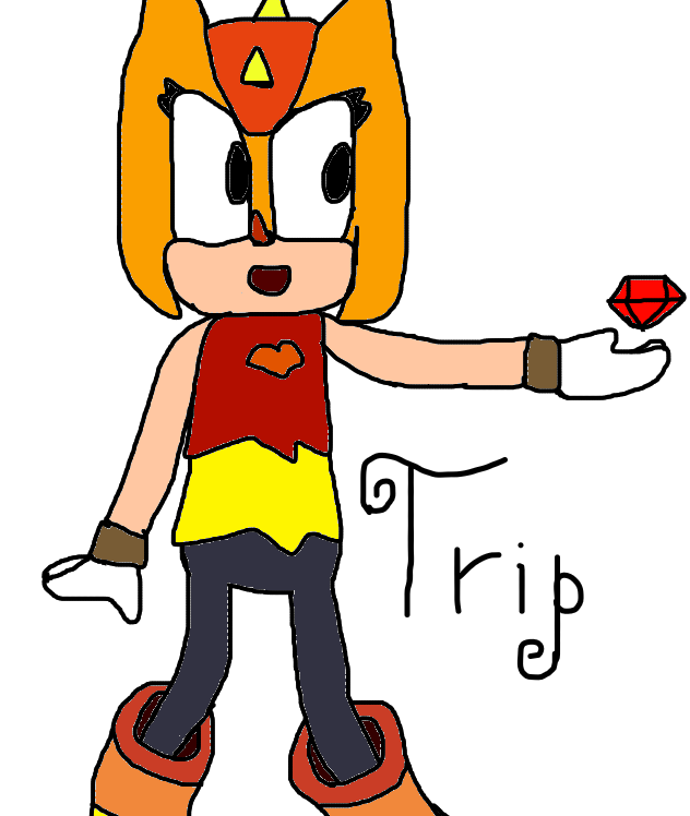 A drawing with Trip | Fandom