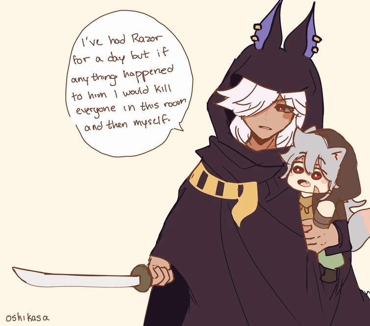 Cyno and Baby Razor | Fandom