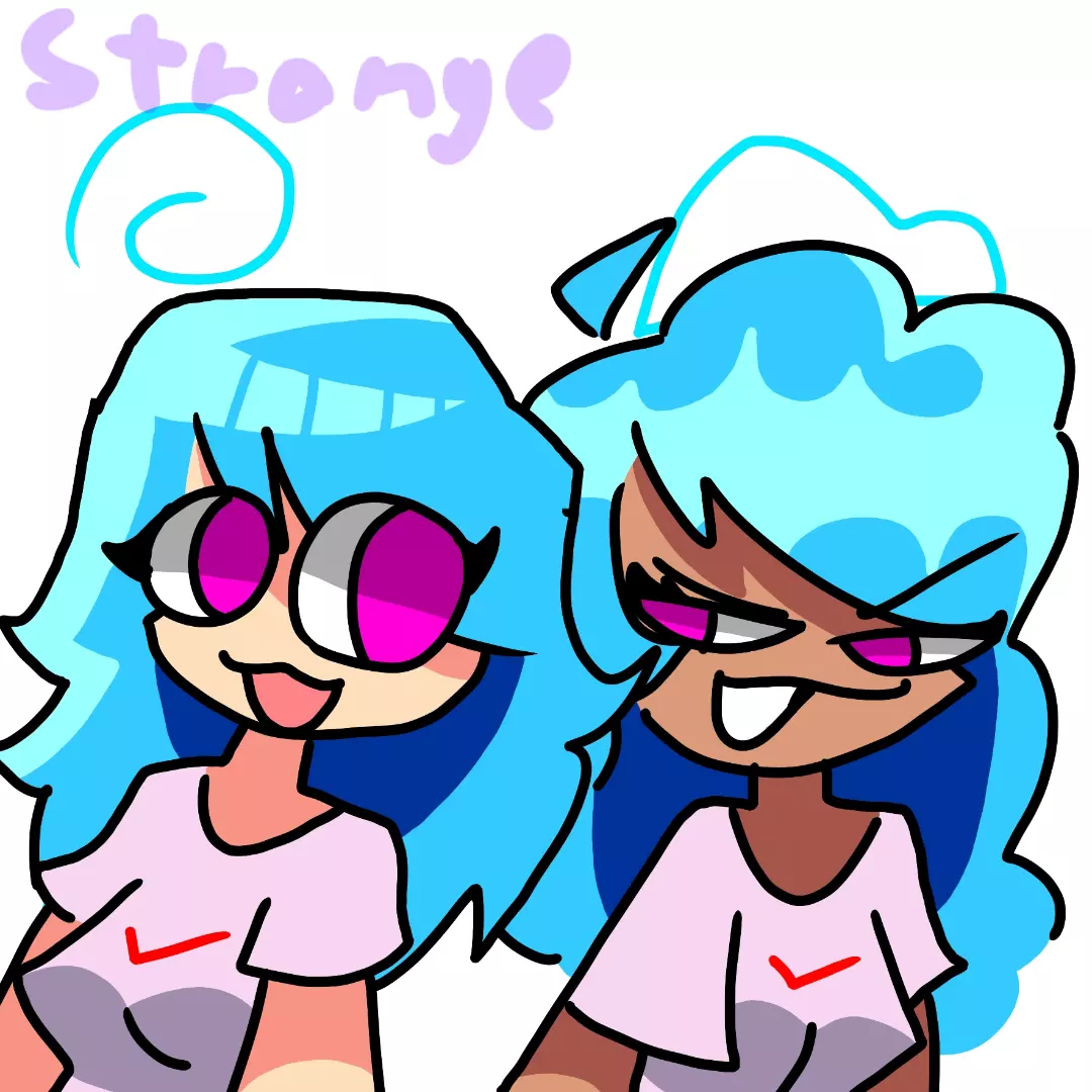 Fanart of mod!sky and o!sky | Fandom