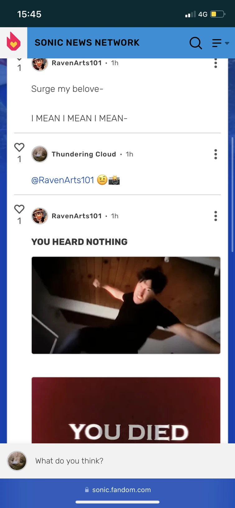 Fandom out of context. | Fandom