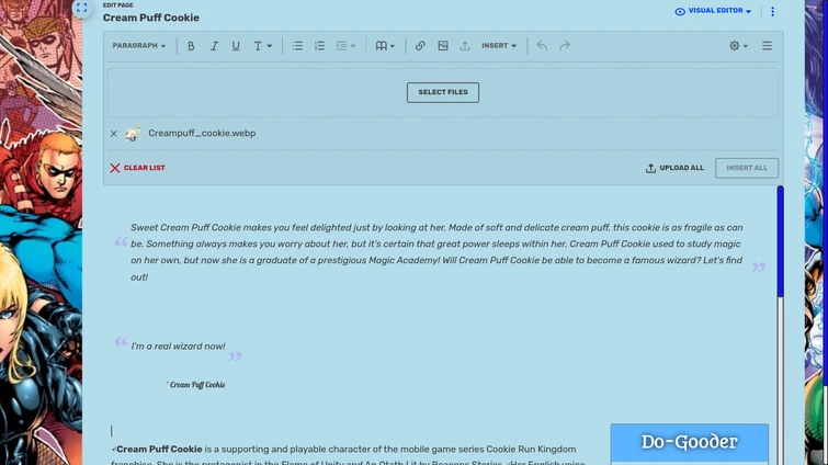 Adding an image when you create a page | Fandom