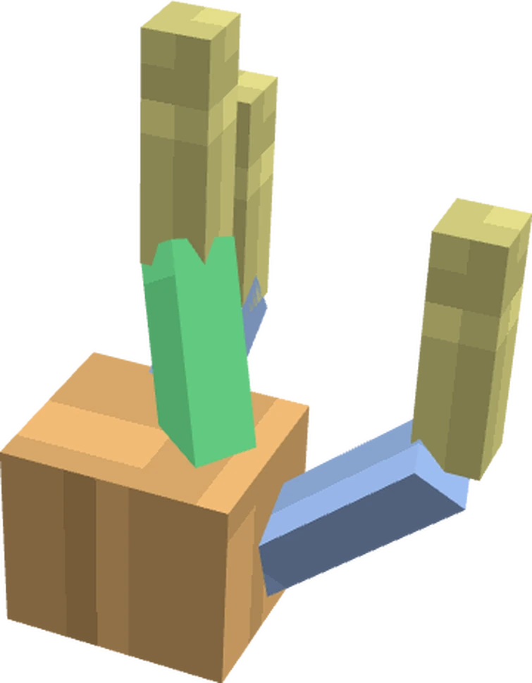 How good is minecraft screech model im making | Fandom