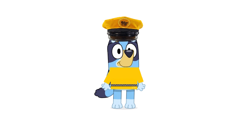 Bluey as a Taxi driver! | Fandom
