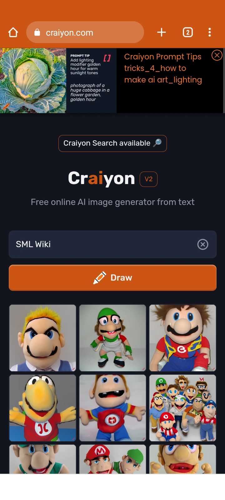 I put this wiki in Craiyon... | Fandom