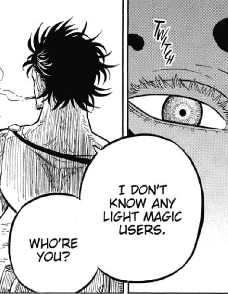 yami is lying here he does know a light magic user | Fandom