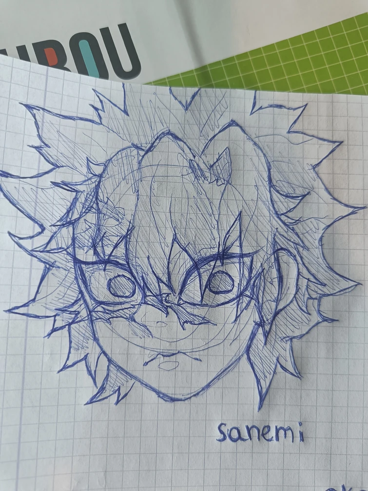 Sanemi sketch 🤫🤫 | Fandom