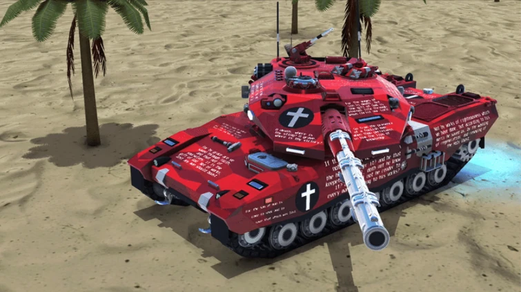 Red iron cross if it was cool and from the future. | Fandom