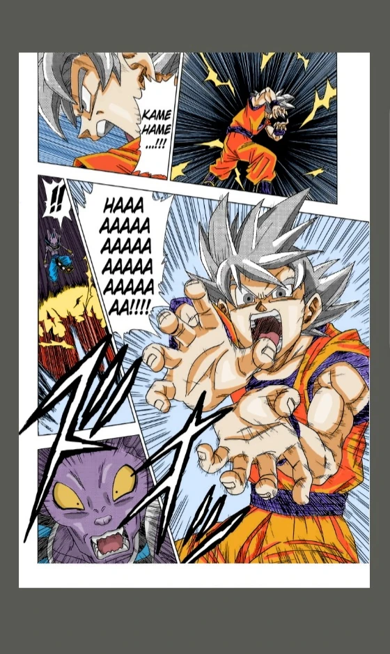 My Recolor Of MUI Goku Fighting Beerus | Fandom