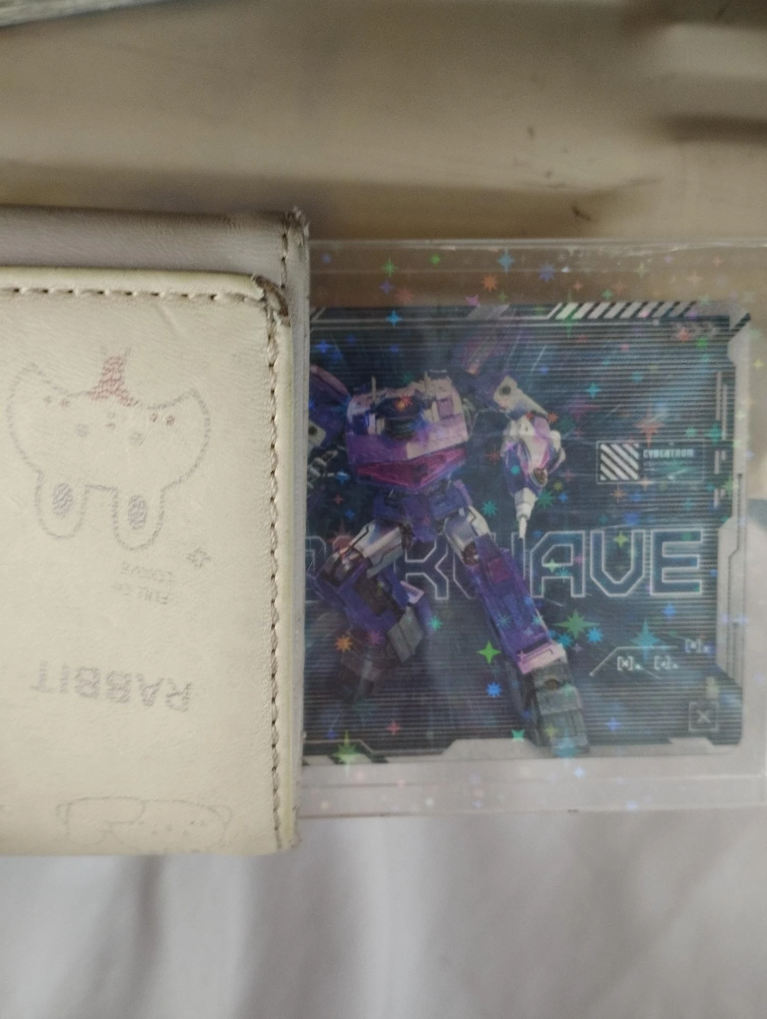The Shockwave card I keep in my wallet to keep me safe from blowing all ...