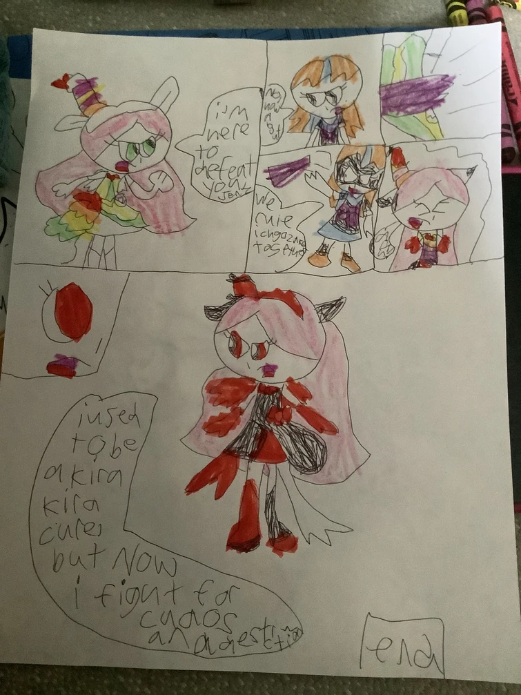 The birth of dark cure parfait | Fandom