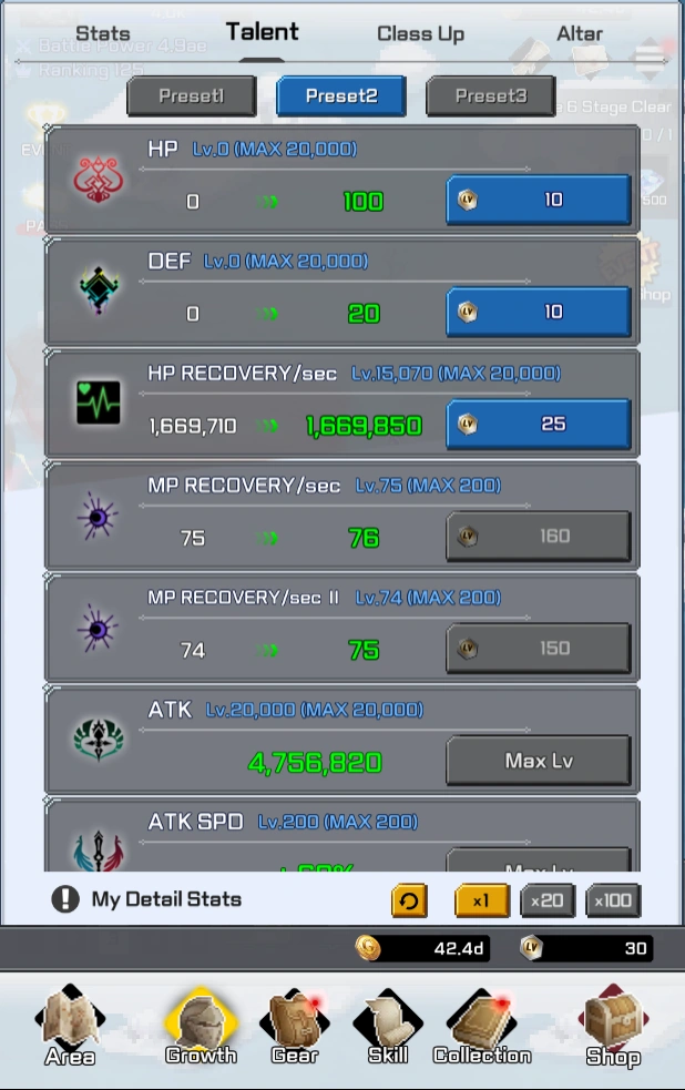 Talents Guide | F-Class Adventurer Wiki | Fandom