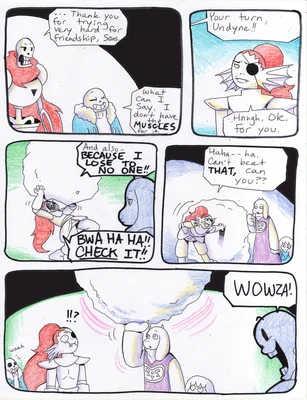 User blog:TheOrangeGuy09/Aftertale: FRIENDLY COMPETITION | FC/OC VS ...