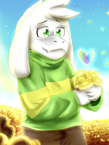 User blog:Kyleb79/Asriel Dreemurr (Flowey/Glitchtale) | FC/OC VS ...