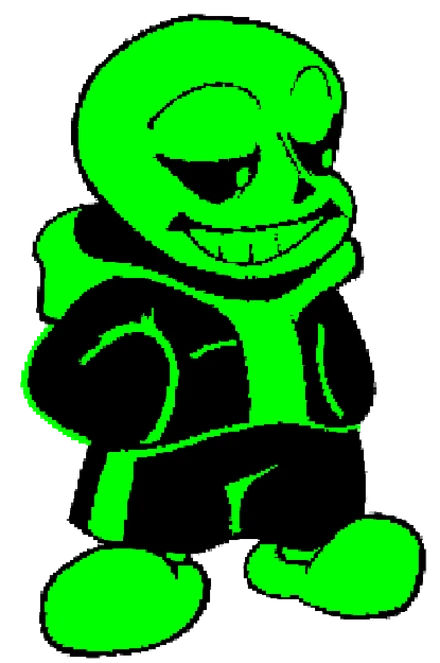 Green sans (Fanon Friday Night Dustin') | FC/OC VS Battles Wiki | Fandom