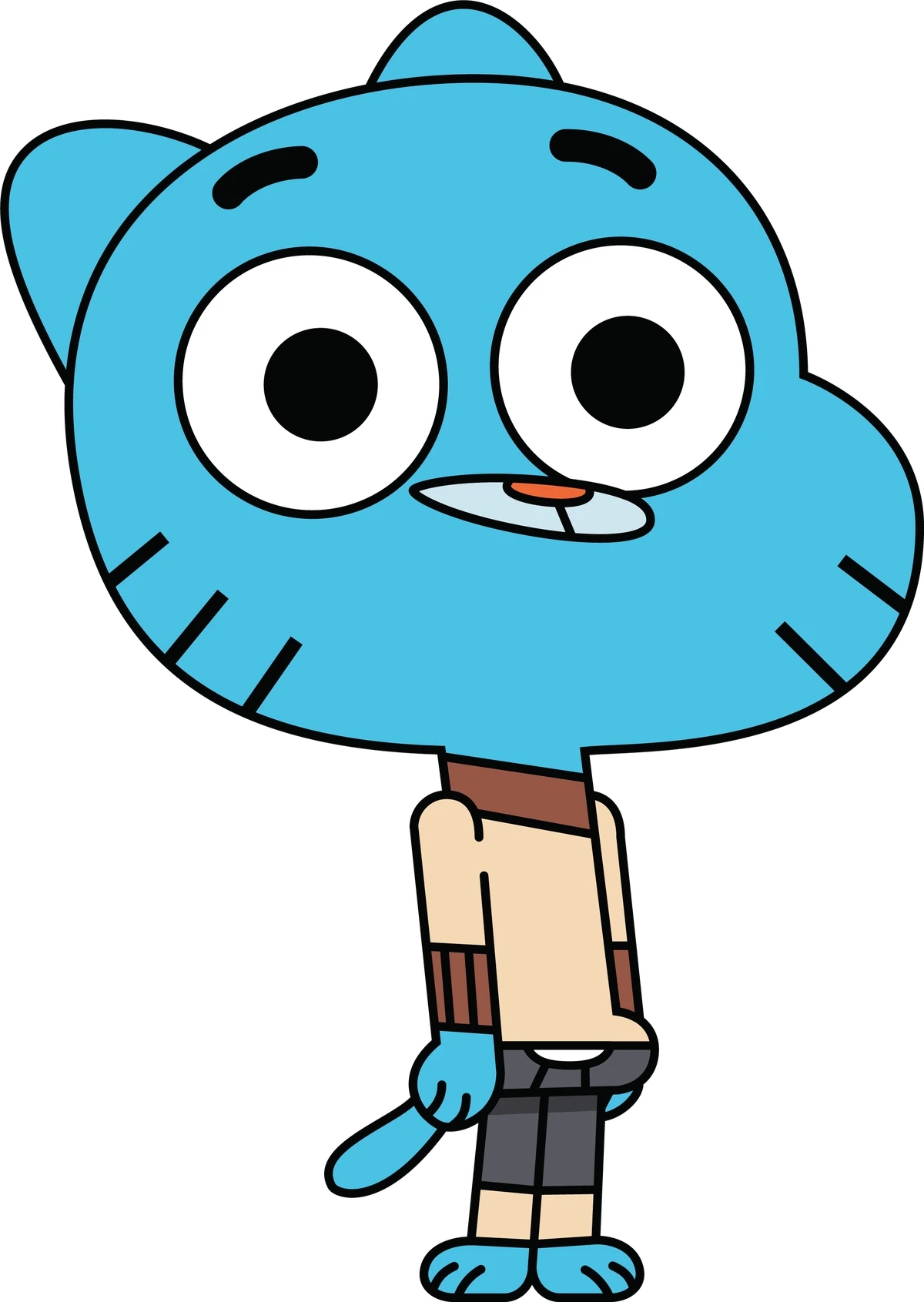 how to draw cartoon characters from the amazing world of gumball