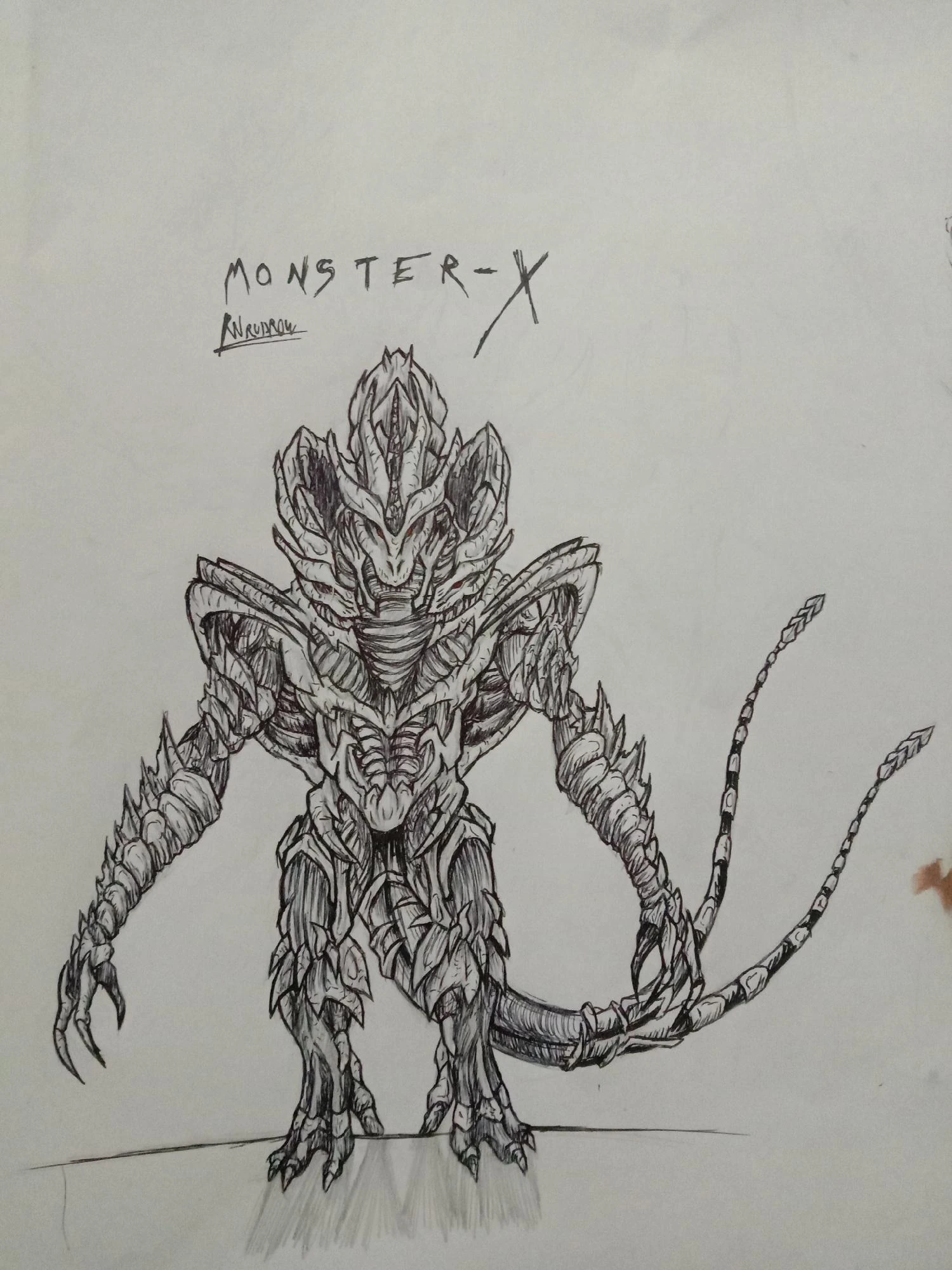 My personal design....MONSTER X | Fandom