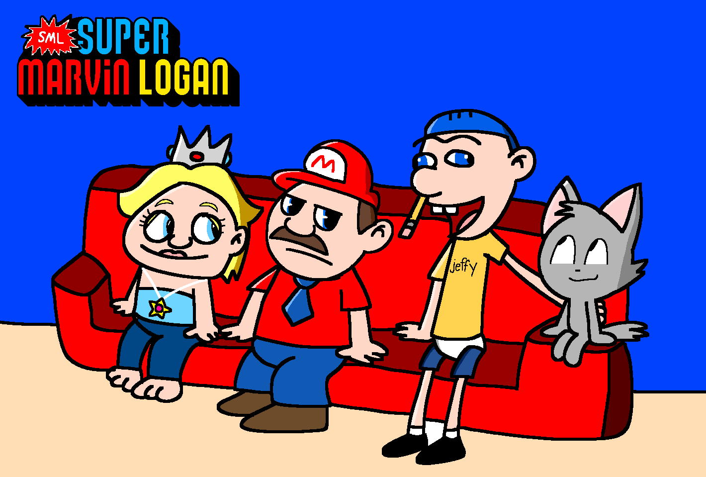 Supermarvinlogan Poster Sml Fan Art Fandom