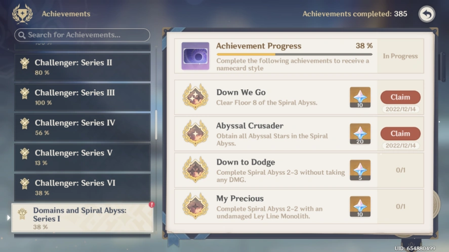 ar 55, 3 1/2 months of playtime, and just finished normal abyss now 💀 ...