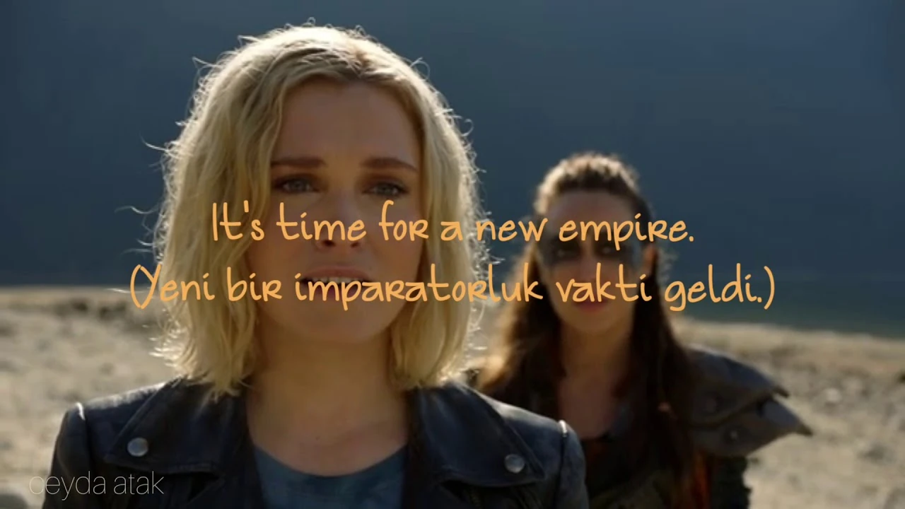 I recommend you to watch, Octavia, Clarke, Lexa, Murphy, Bellamy, Raven ...