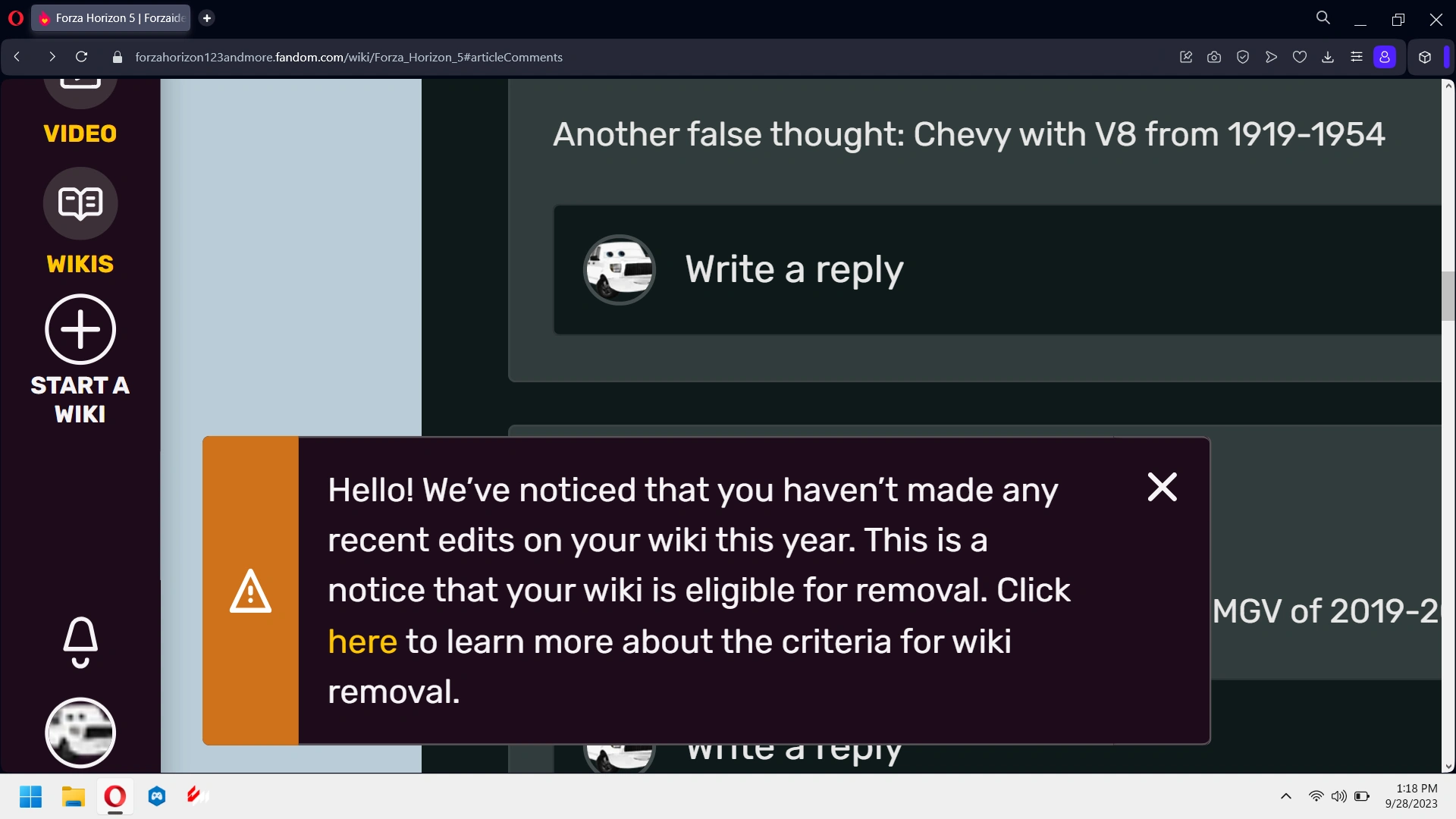 What wiki? | Fandom