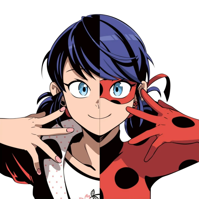 3 Ladybug And 1 Cat Noir Manga Png Fandom