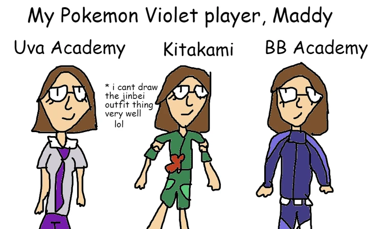 Drew my player in Violet! | Fandom