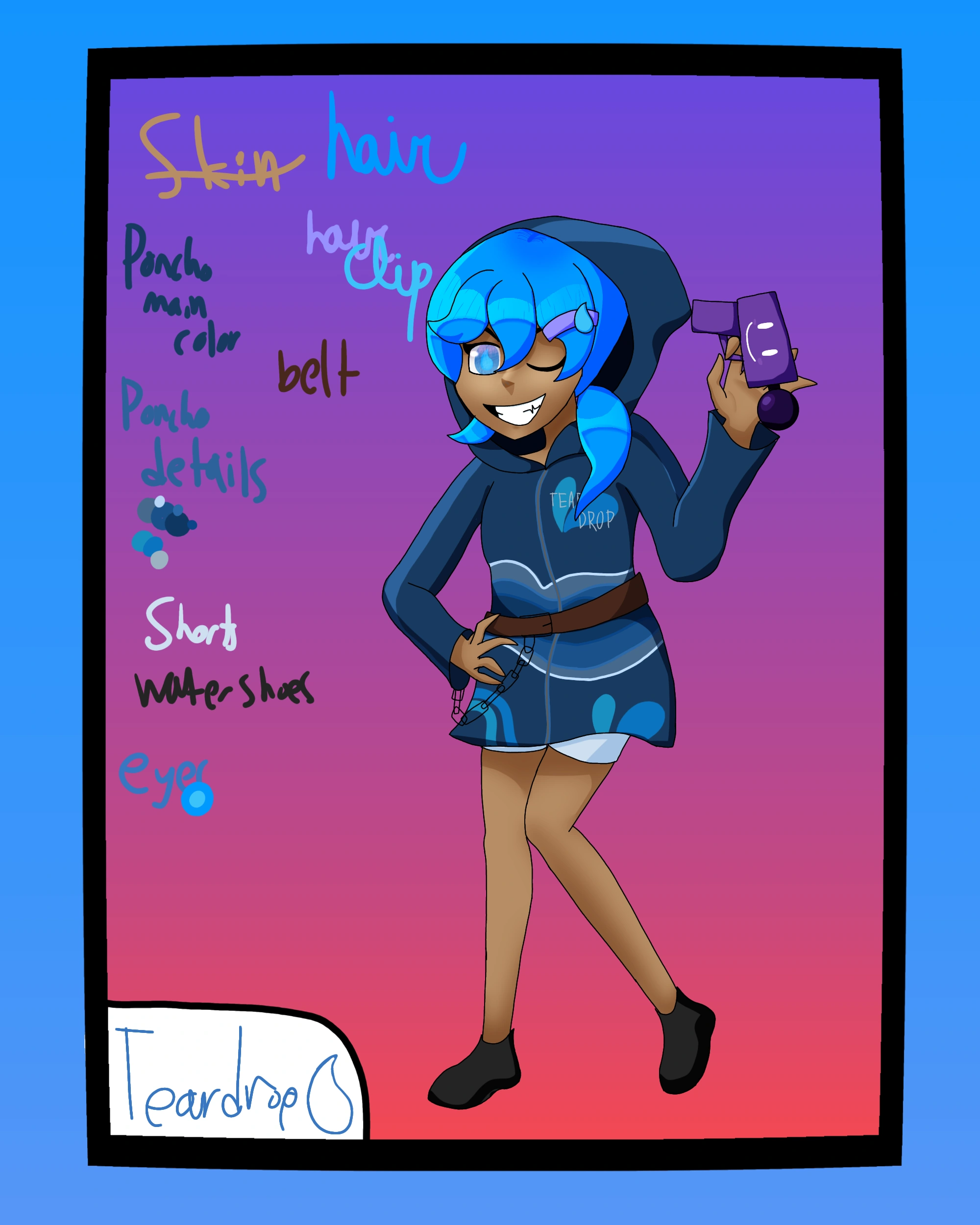 Teardrop gijinka | Fandom