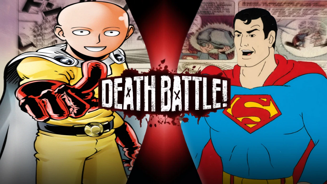 Saitama VS Super Friends Superman (One Punch Man VS DC’s Super Friends ...