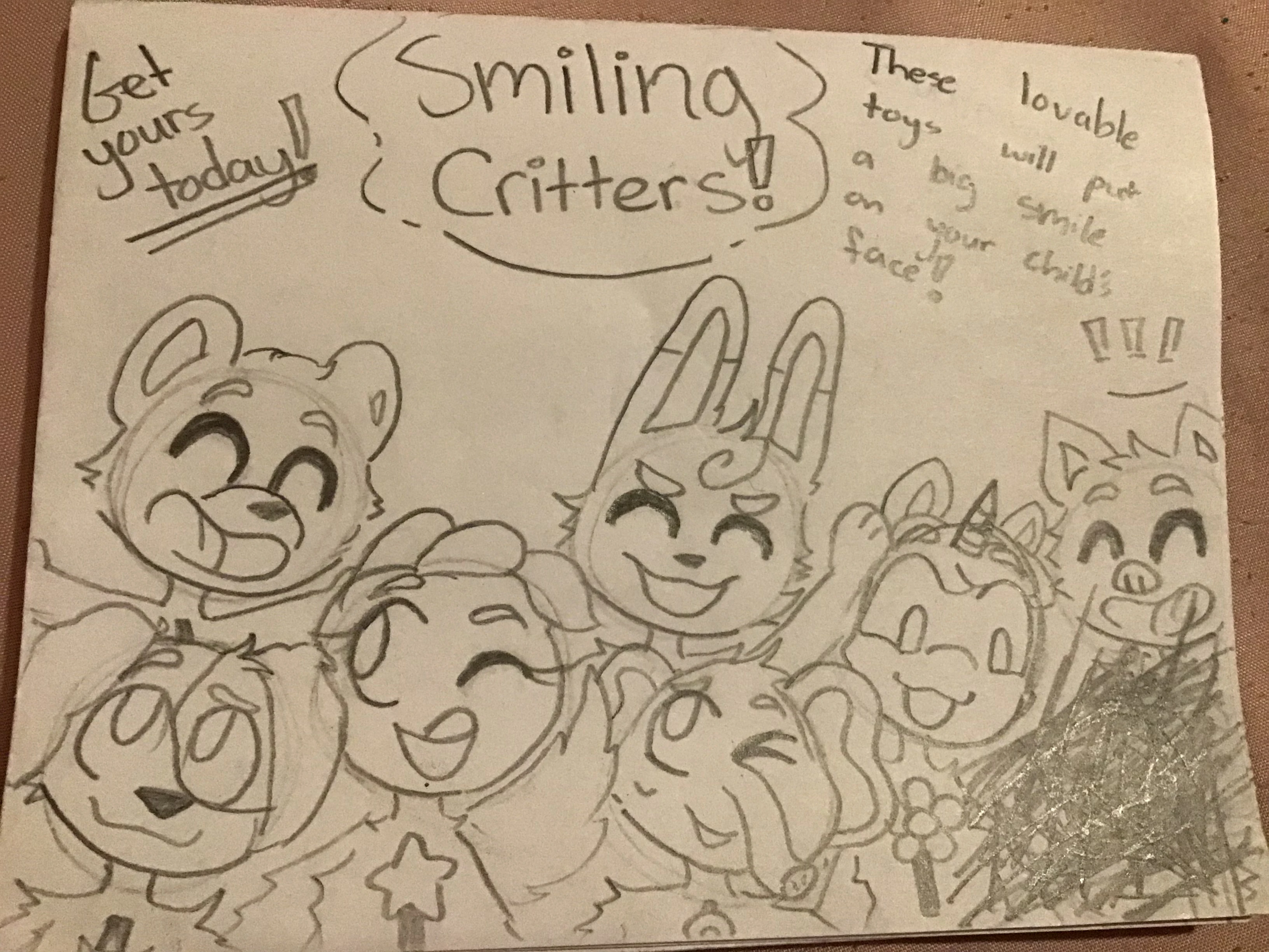 I drew the cuties as well!