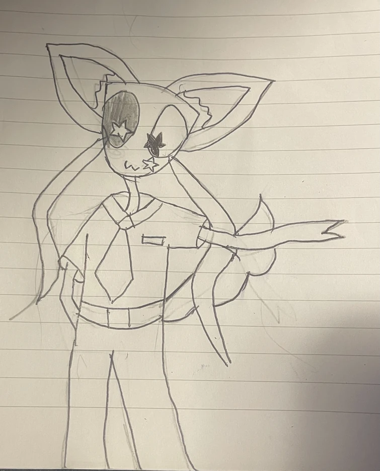 guys i drew manager gangle in her au design | Fandom