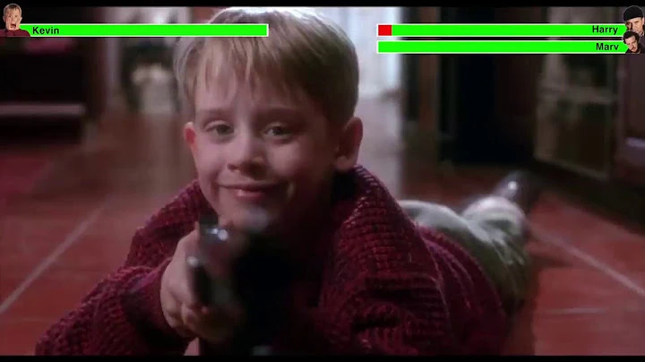 It's the Home Alone fight seen but with health bars | Fandom