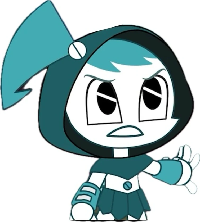 Angry hooded Jenny in no background | Fandom