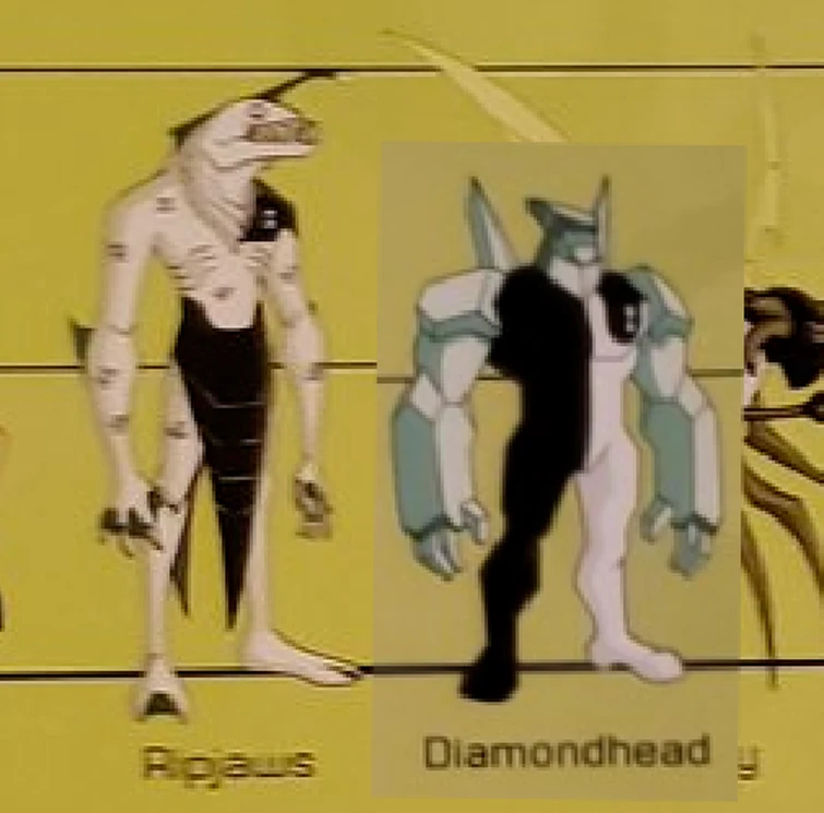 Alien heights: Ripjaws vs. Diamondhead | Fandom