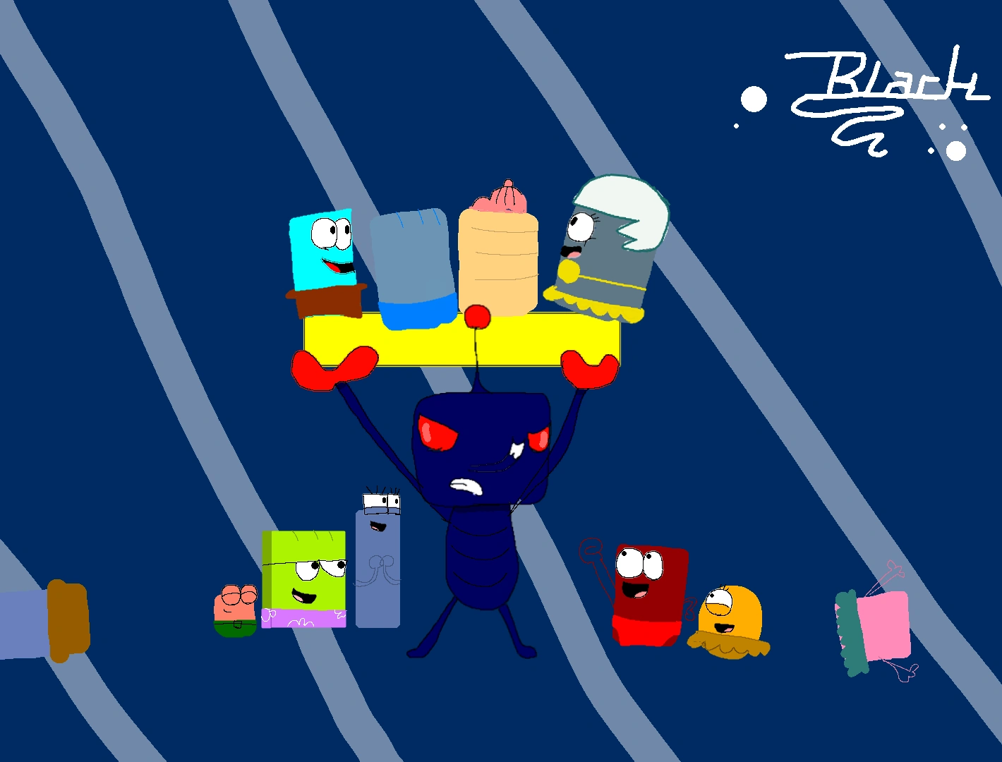 My Fan art of black | Fandom