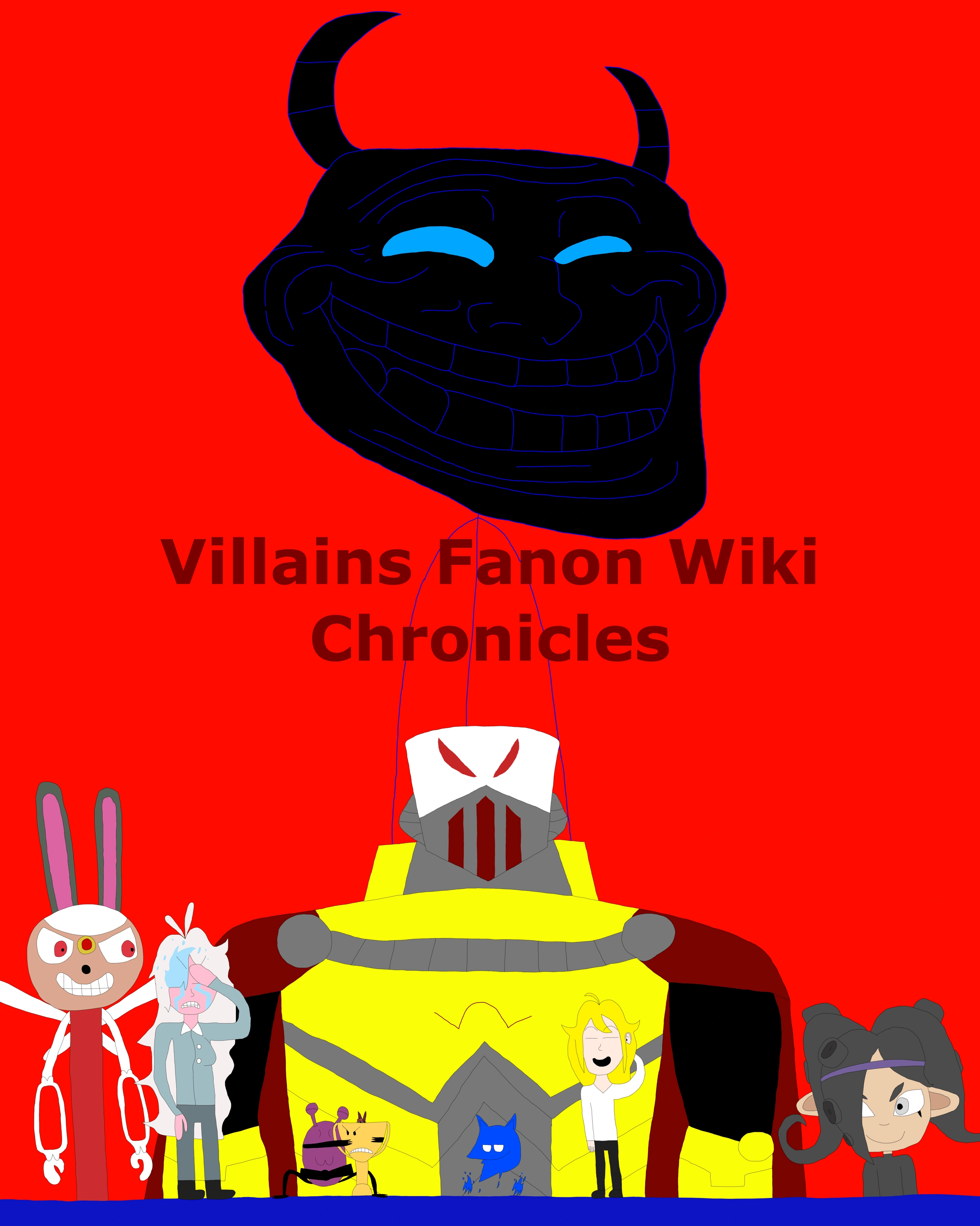 Finally made a cover for my Villains Fanon Wiki Chronicles webcomic ...