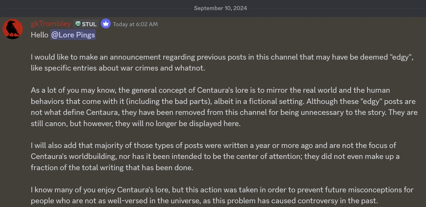 Centaura lore announcement | Fandom