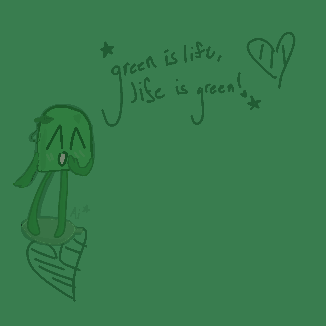 "Green is Life" | Fandom