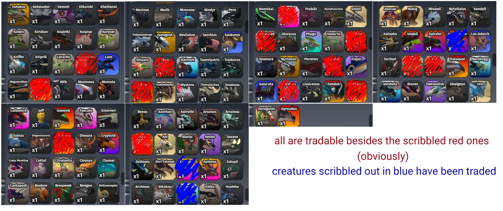 trading (a majority of) my inventory | Fandom