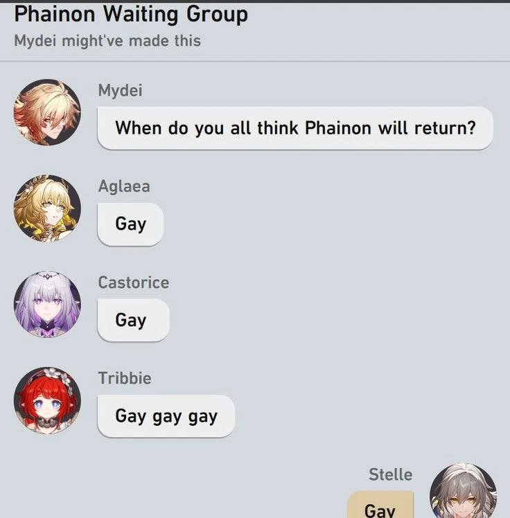 Phainon x Mydei please Im going crazy with these two | Fandom