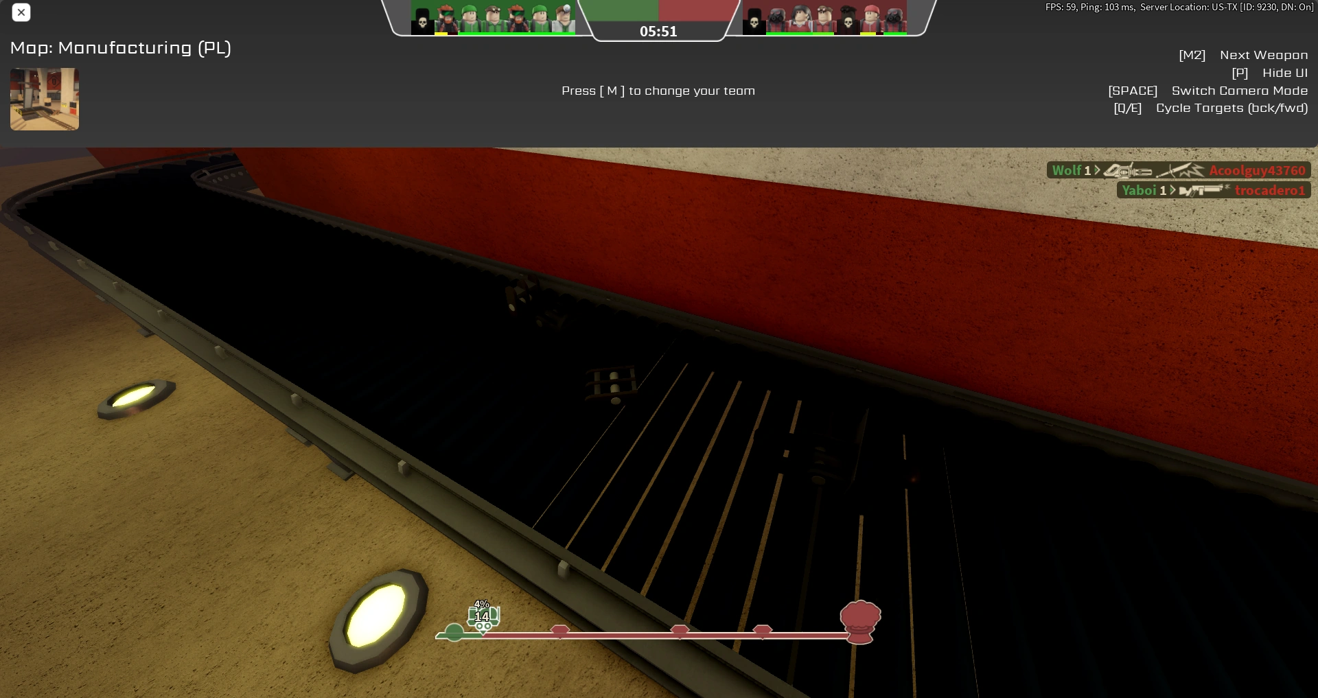 Some random screenshots taken on pl_manufacturing: | Fandom