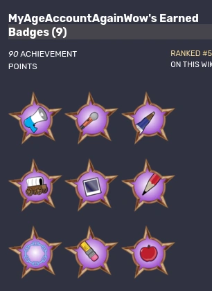 Gotten the "Unobtainable" badges in the wiki. | Fandom