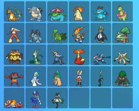 If all Pokémon games had all starters, what would be the best starter ...