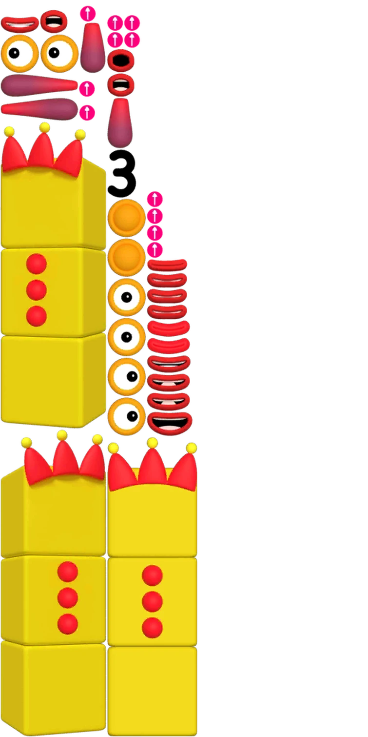 so, i decompiled Numberblocks World, and grabbed some spritesheets | Fandom