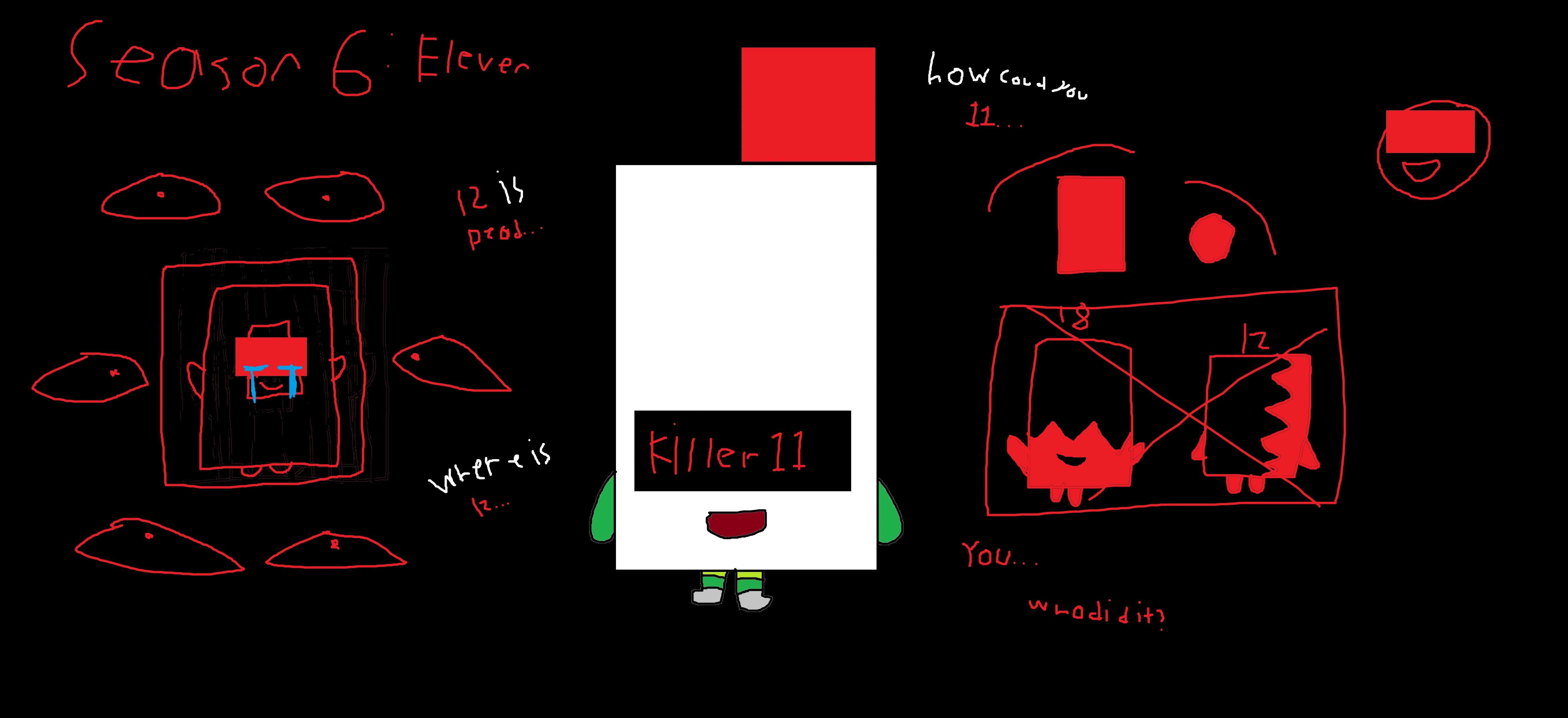 evil 11 oh no ( TW: Scary and Bl00d ) | Fandom